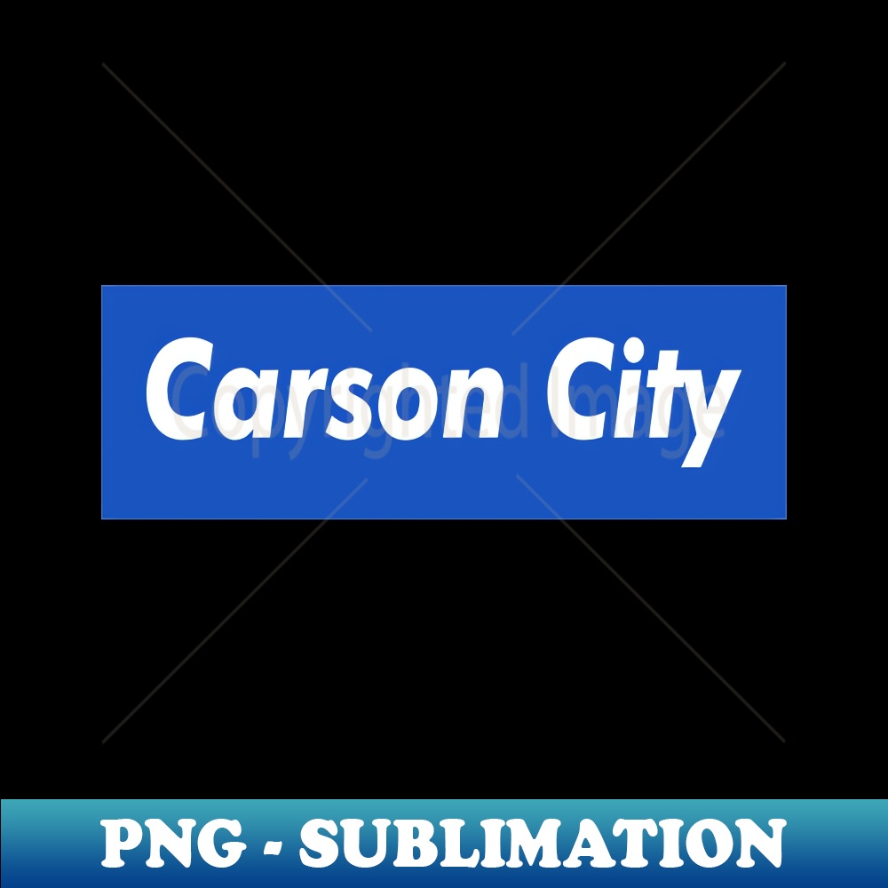 Carson City Box Logo - Digital Sublimation Download File - B | Inspire ...