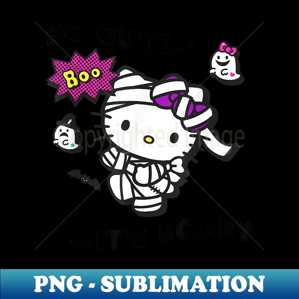 Hello Kitty So Cute, It's Scary - Unique Sublimation PNG Dow | Inspire ...