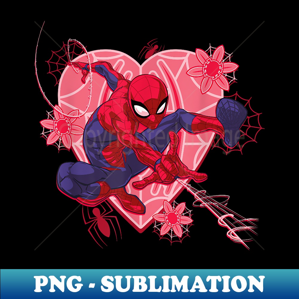 Marvel Spider-Man Hearts and Flowers Valentine's Day - Insta | Inspire ...