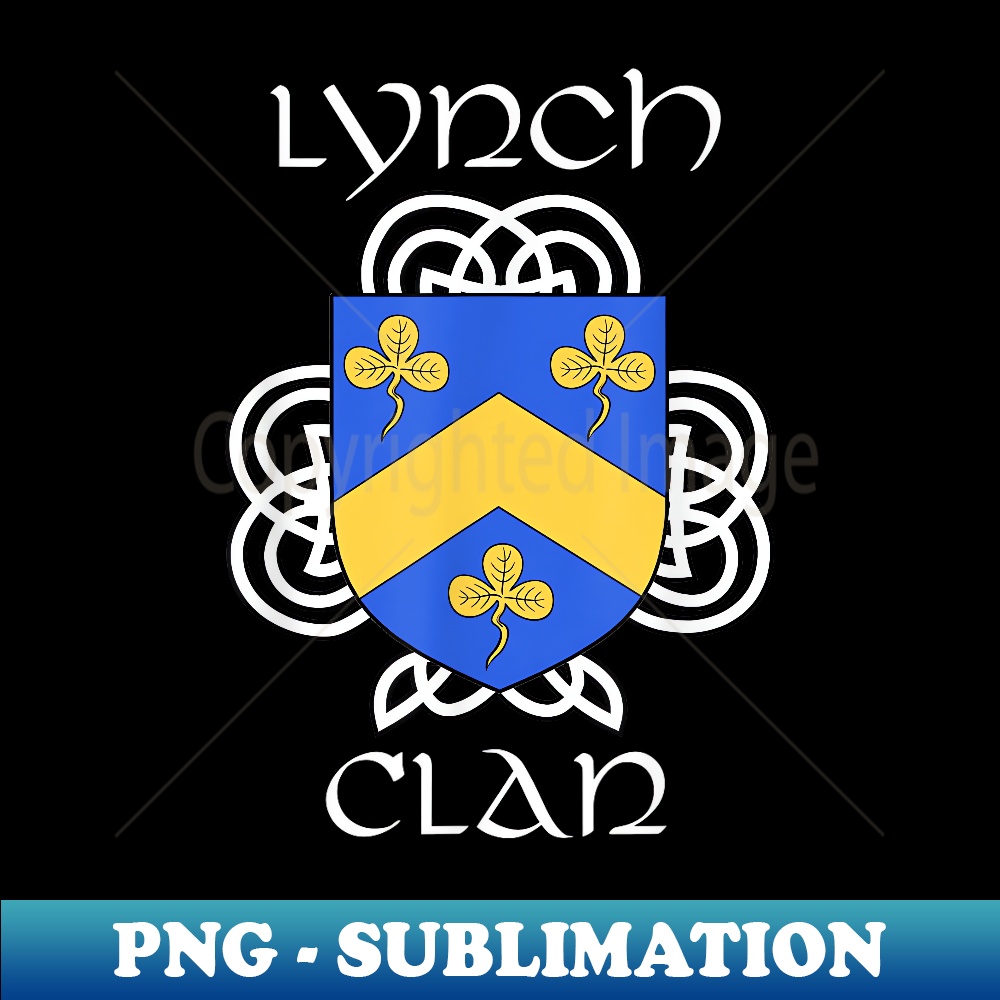 Lynch Family Crest Coat of Arms T - Aesthetic Sublimation Di | Inspire ...