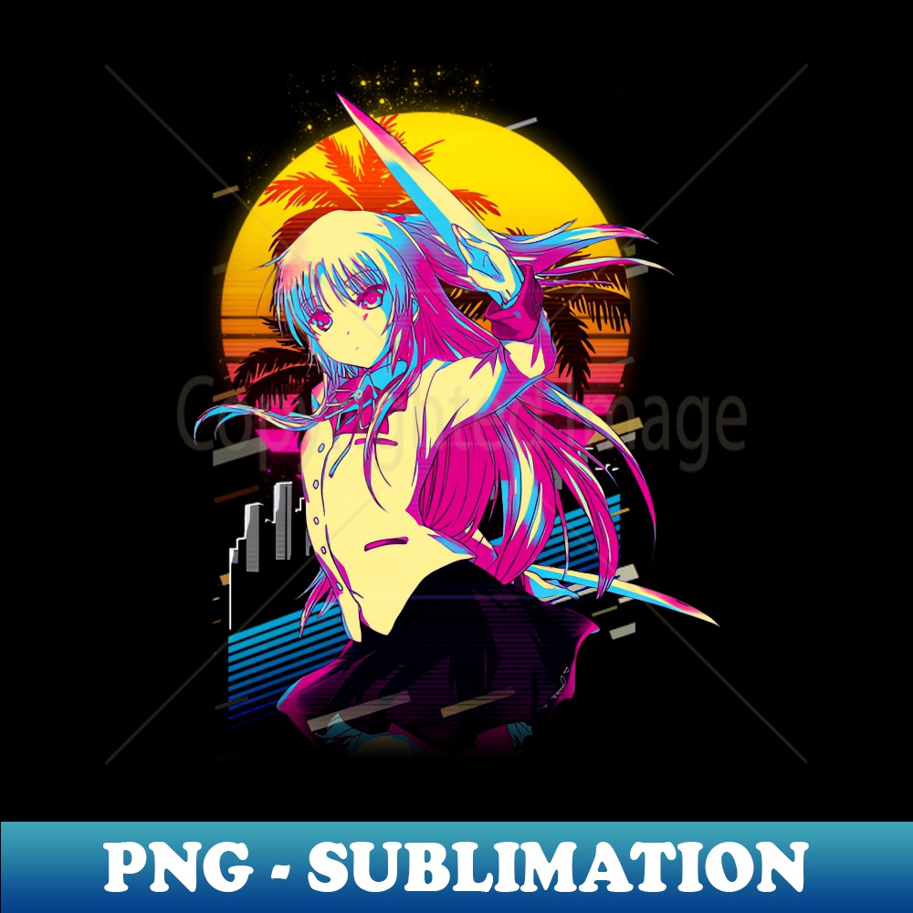 Otaku in the Afterlife Angel Fan - Artistic Sublimation Digi | Inspire ...