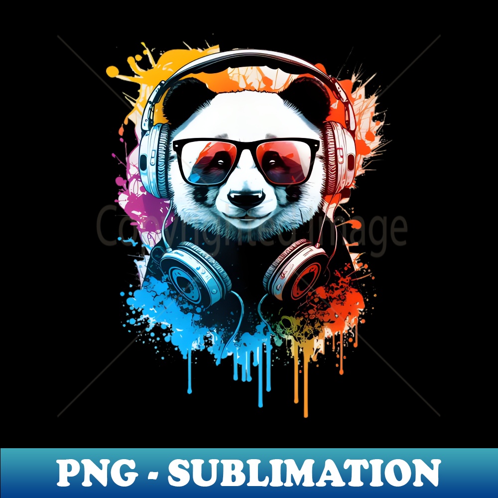 Panda Rocks the Show Funny and Cute Album Cover Art with a T | Inspire ...