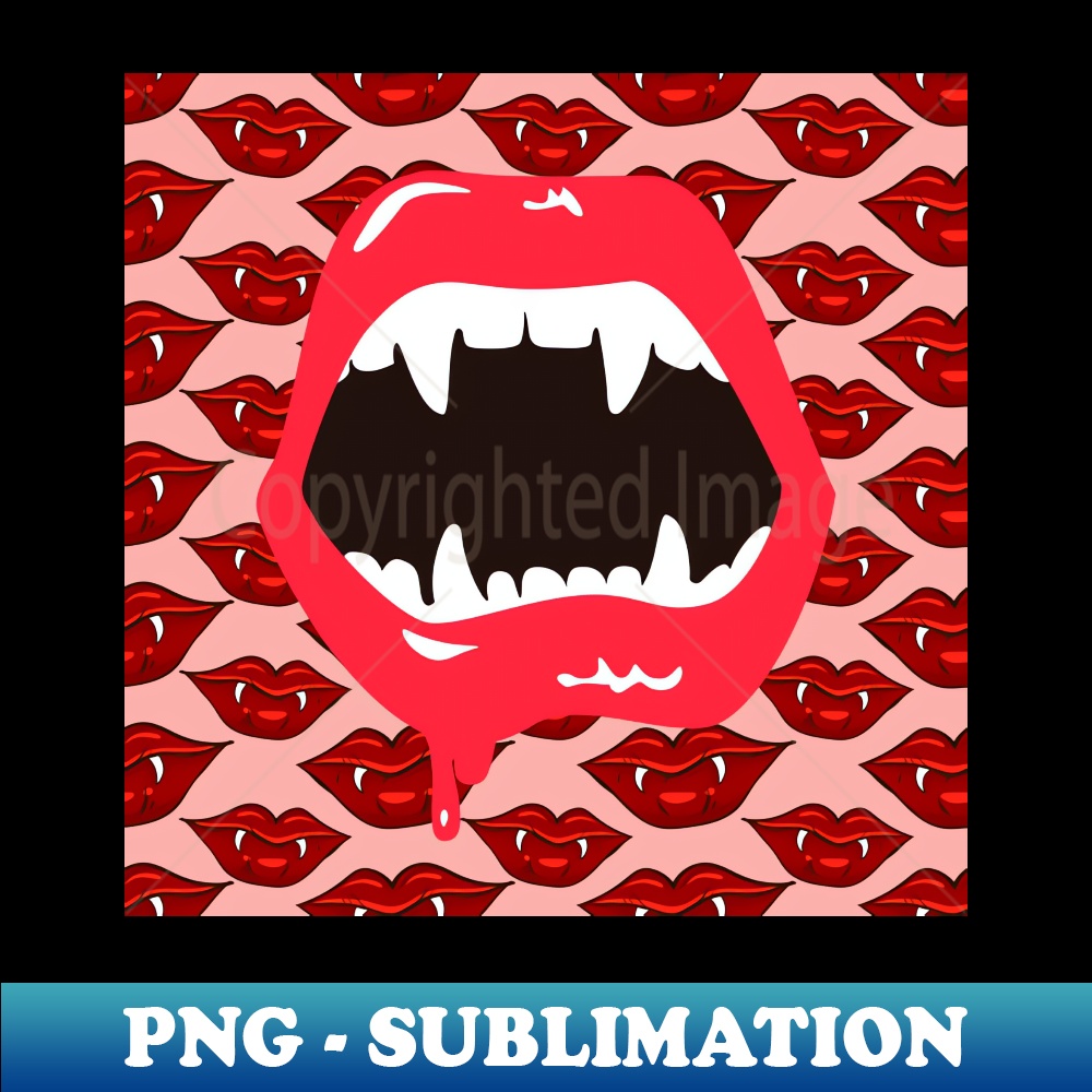 Vampire teeth - Signature Sublimation PNG File - Fashionable | Inspire ...