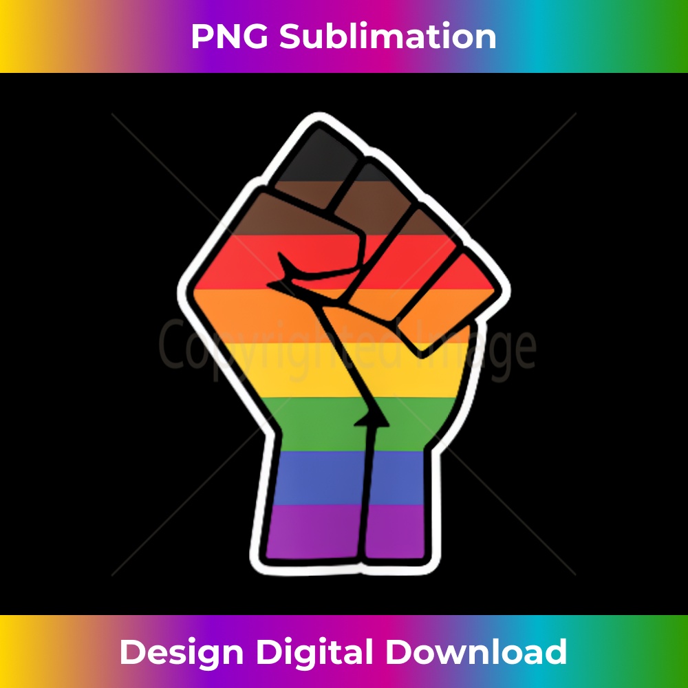 Alternative Pride Fist Design for Equality Tank To - Urban S | Inspire ...
