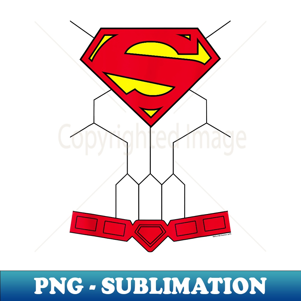 Superman New 52 Torso - Modern Sublimation PNG File - Captur | Inspire ...