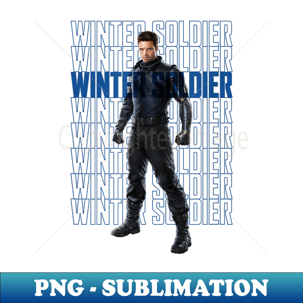 Marvel The Falcon And The Winter Soldier Bucky Text Stack - | Inspire ...