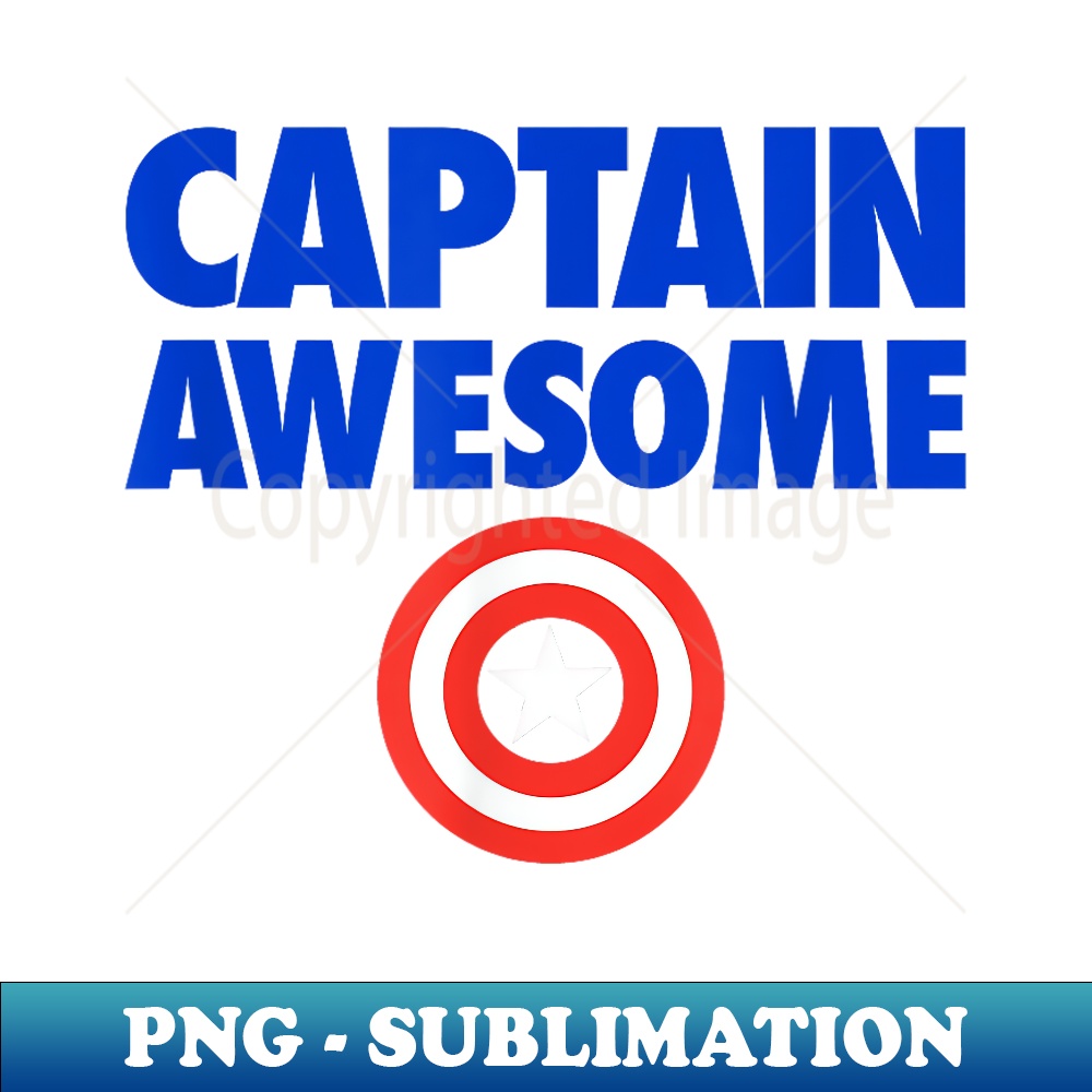 Marvel Comics Captain America Captain Awesome Shield Logo - | Inspire ...