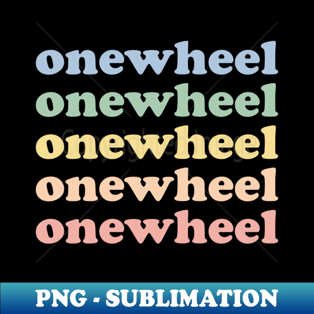 Fun One Wheel Retro Onewheel - PNG Transparent Digital Downl | Inspire ...