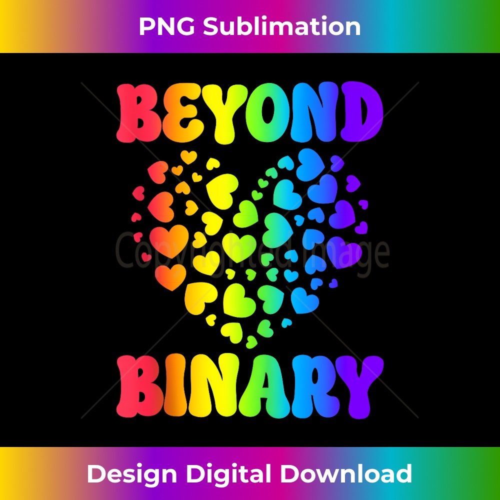 LGBTQ + Accessories, Beyond Binary Tank Top - Minimalist Sub - Inspire Uplift