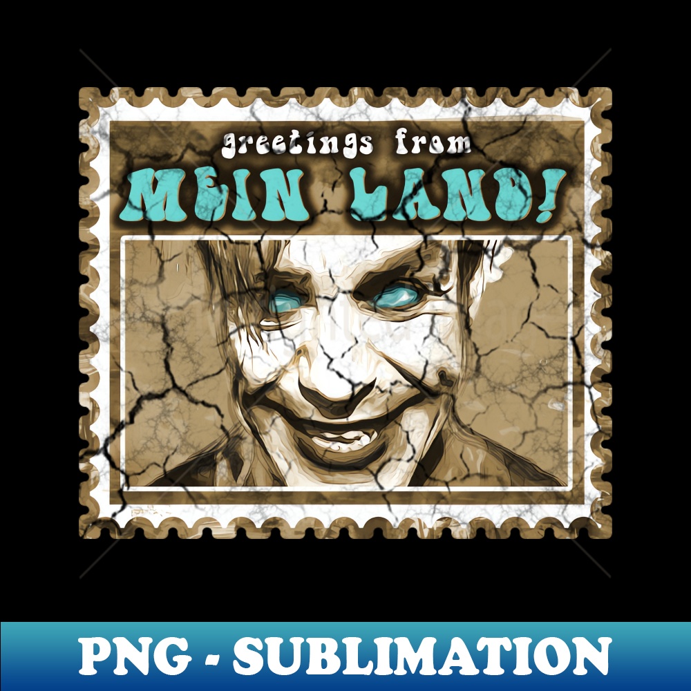OLD POSTCARD FROM HELL - Modern Sublimation PNG File - Perfe | Inspire ...