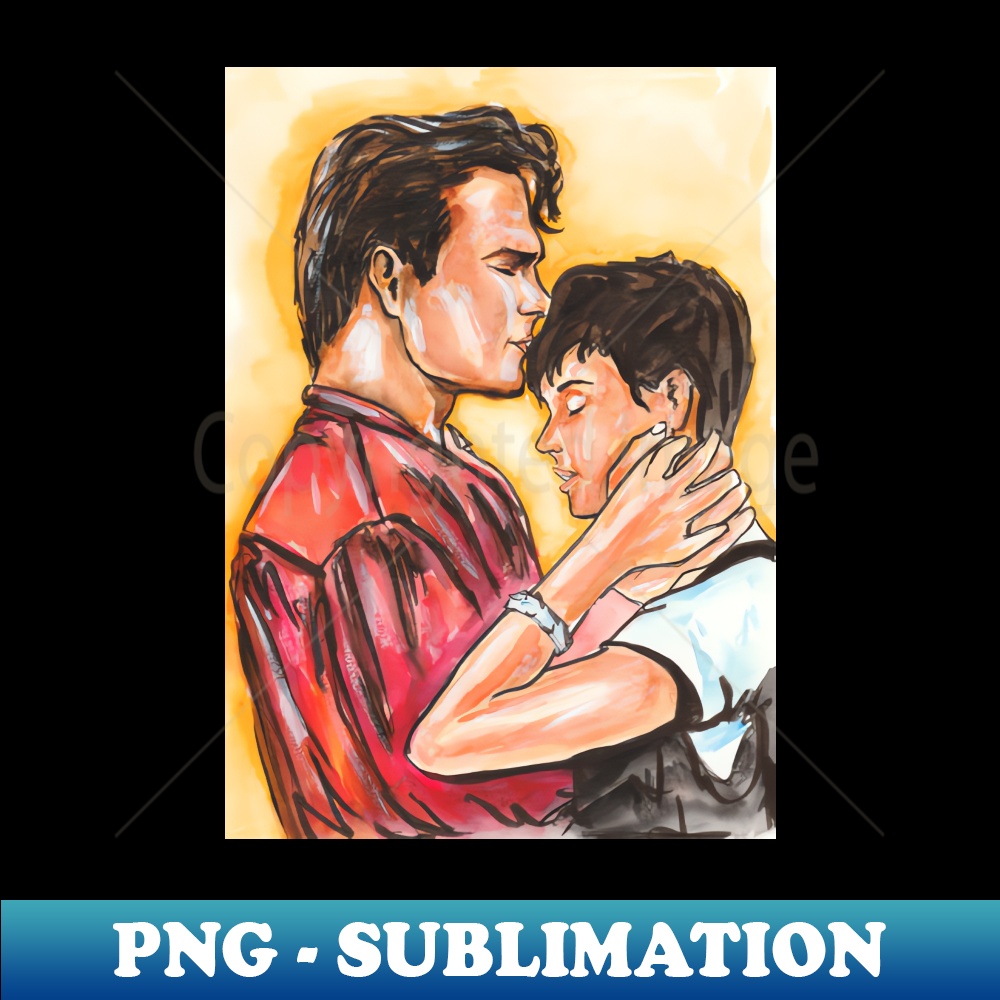 Demi Moore Patrick Swayze - Exclusive Sublimation Digital Fi | Inspire Uplift