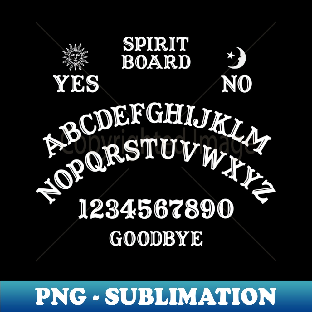 Spirit Board - PNG Transparent Sublimation File - Fashionabl | Inspire ...