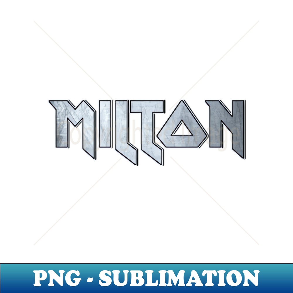 Heavy metal Milton - Instant PNG Sublimation Download - Unlo | Inspire ...