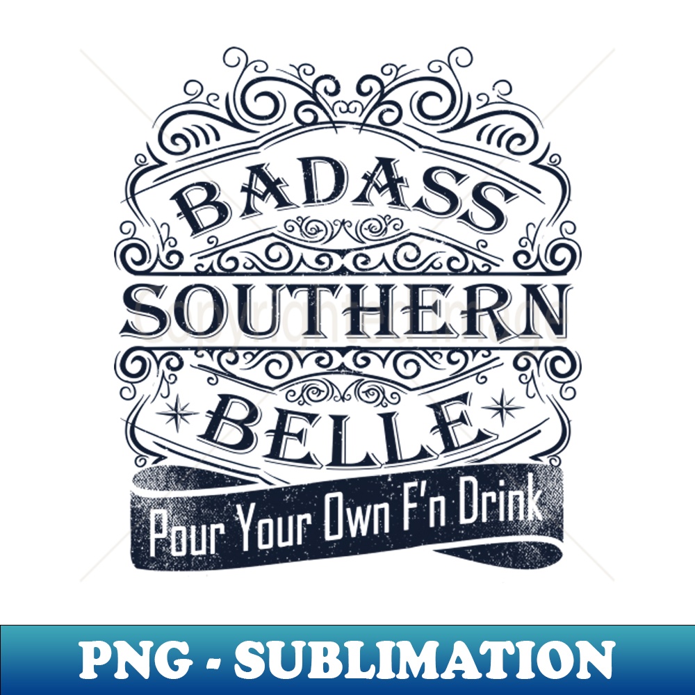 Southern Belle - PNG Transparent Digital Download File for S | Inspire ...