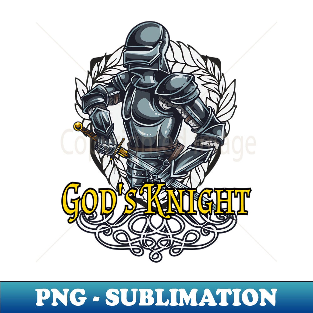 Gods Knight Religious Christian Bible Belief Faith - Exclusi | Inspire ...