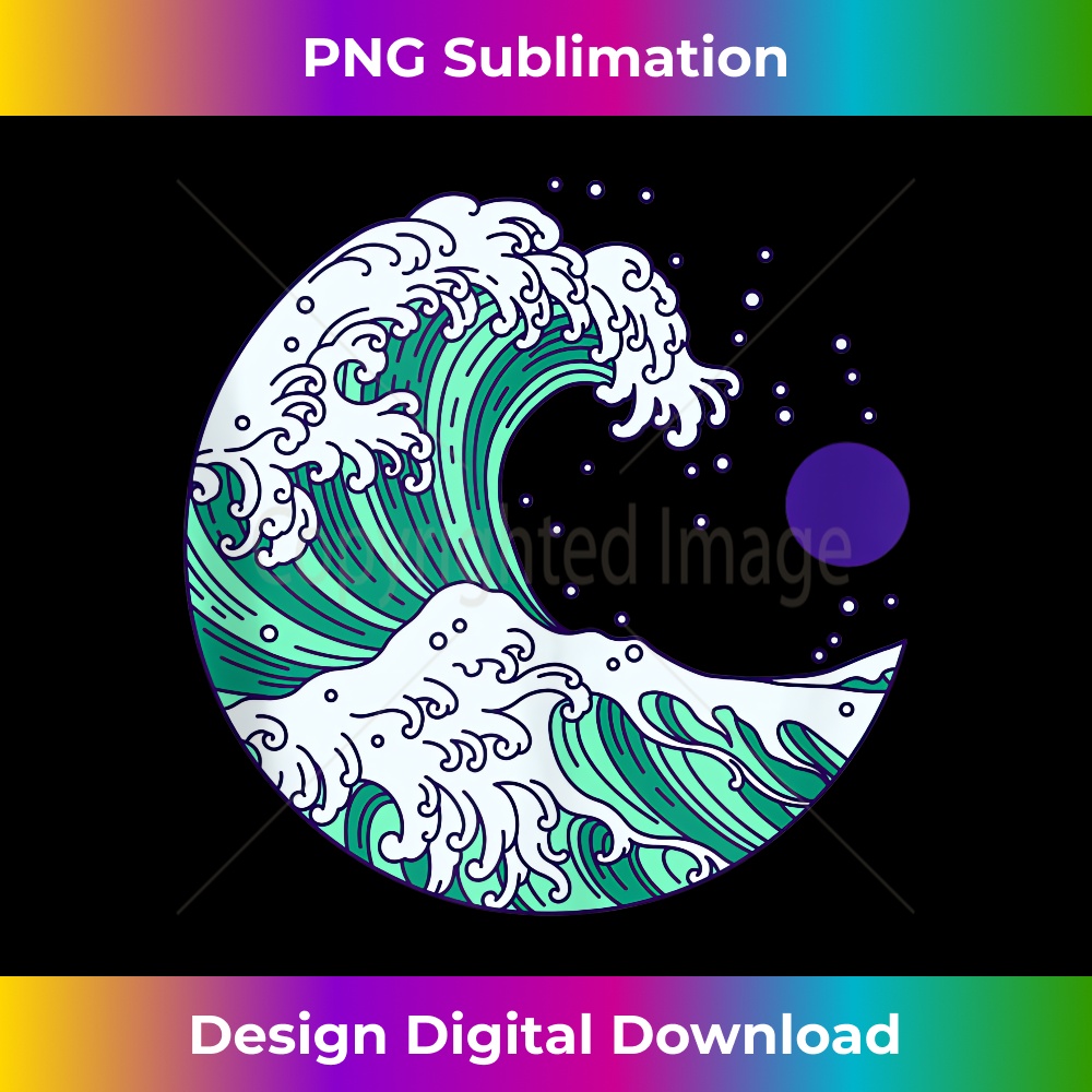 Gay Male Pride, Vincian Japanese Wave, Subtle LGBTQ mlm Gift | Inspire ...