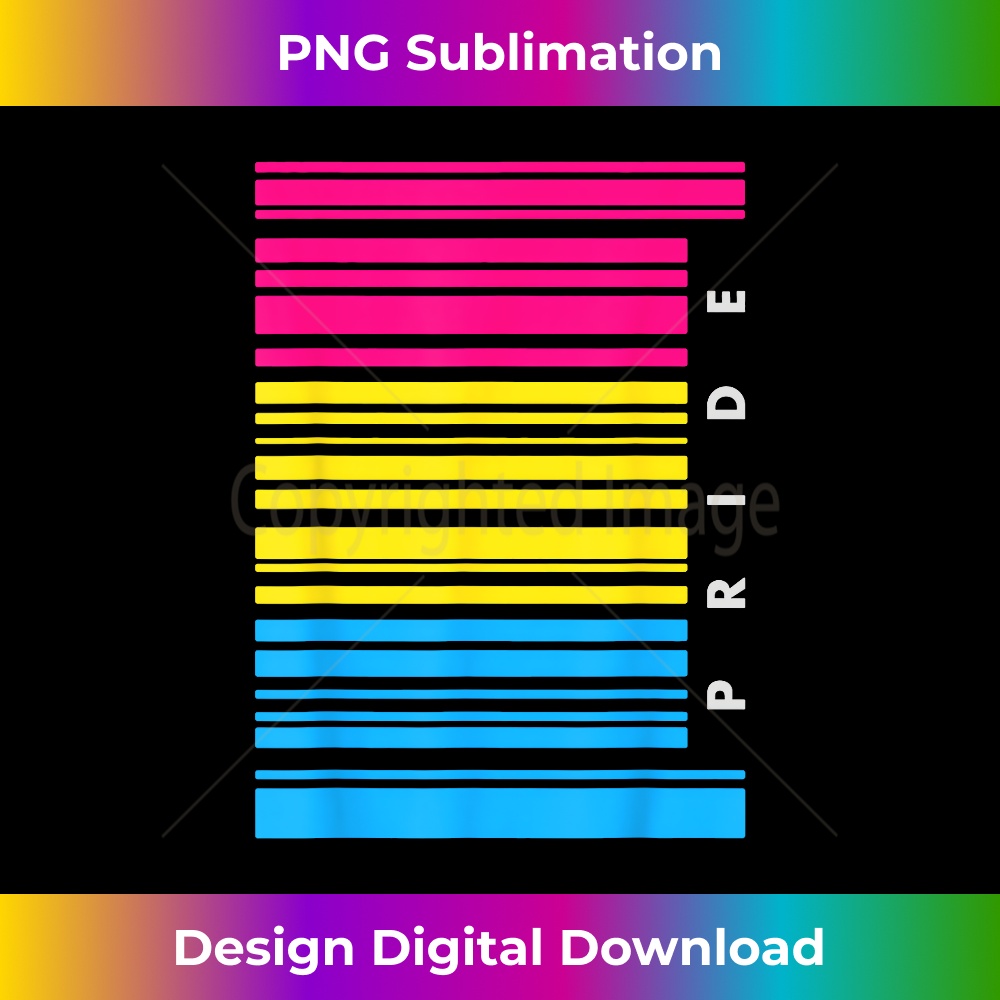 Barcode Pansexual Pride LGBTQ Pans LGBT Awareness Month - Mi | Inspire ...