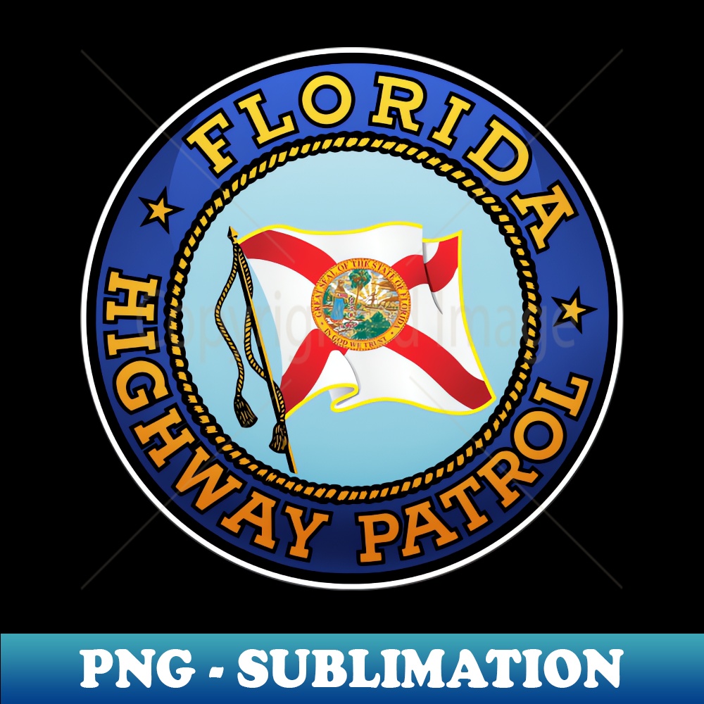 Florida Highway Patrol - Badge - Shield - Patch - logo -Roun | Inspire ...