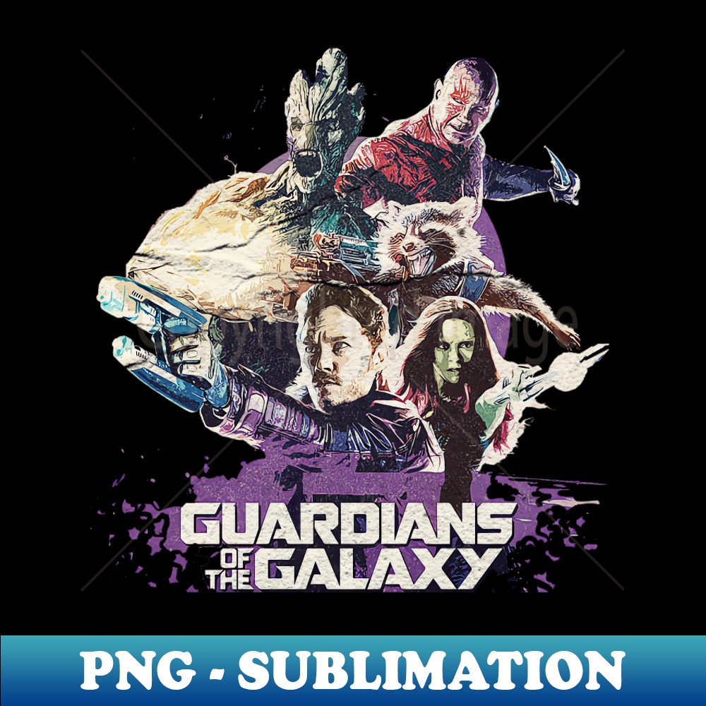 Guardians Galaxy Squad - Creative Sublimation PNG Download - - Inspire ...