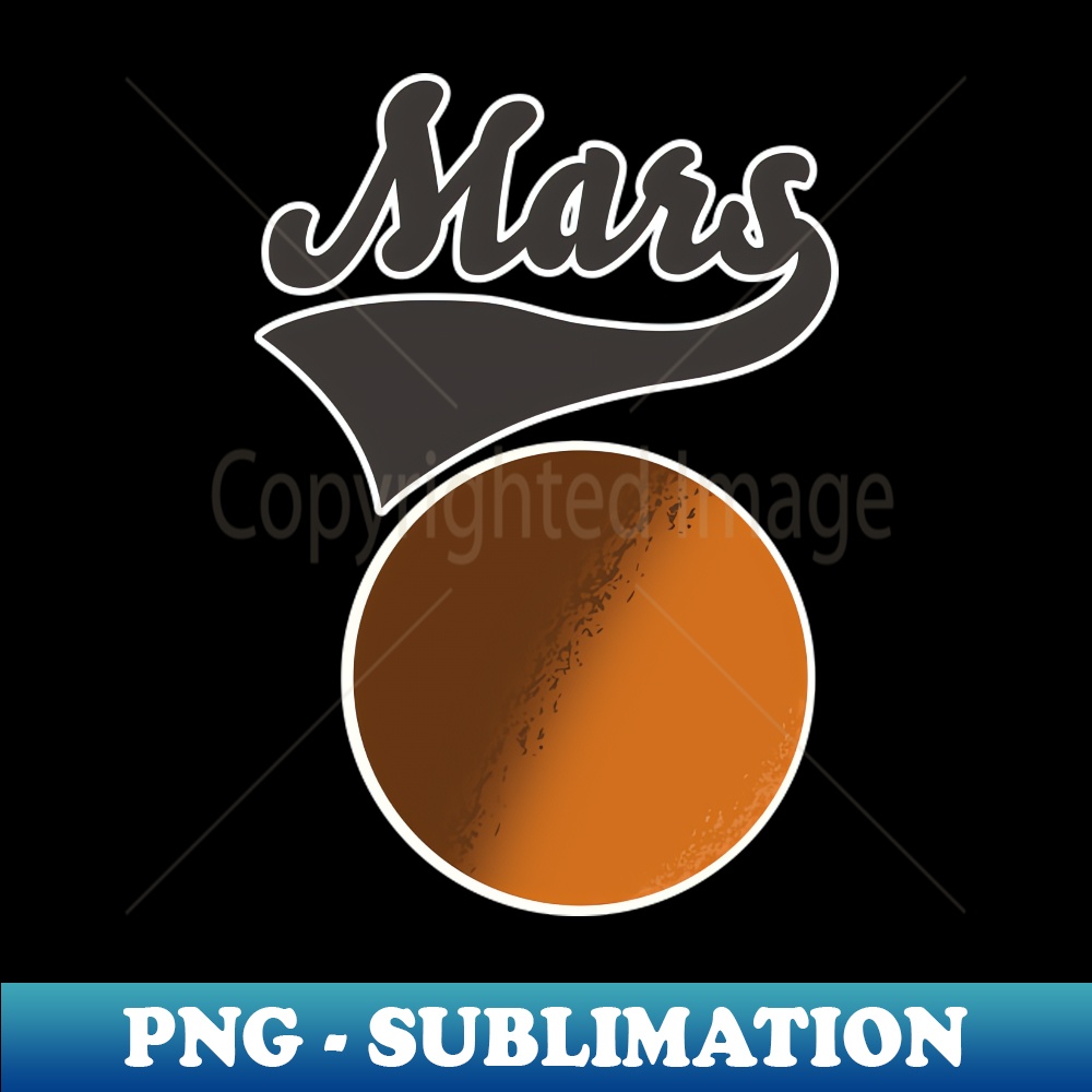 Mars space logo - PNG Transparent Sublimation Design - Revol | Inspire ...
