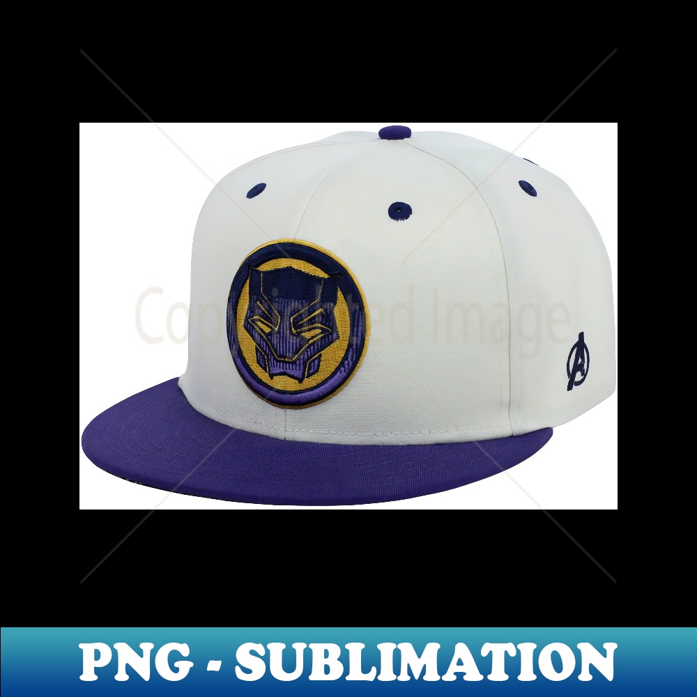 Marvel Black Panther Fashion Fitted Cap - High-Quality PNG S | Inspire ...