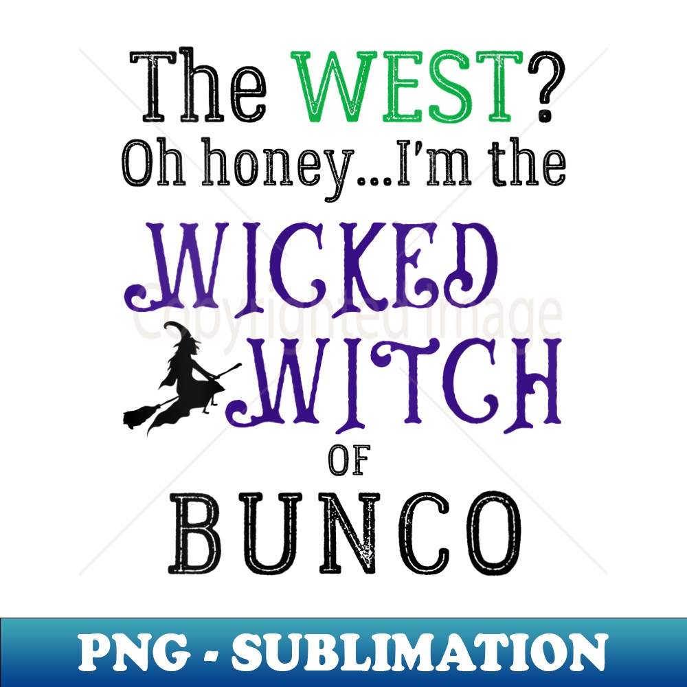 Womens Wicked Witch of Bunco Halloween Bunco - Exclusive PNG | Inspire ...