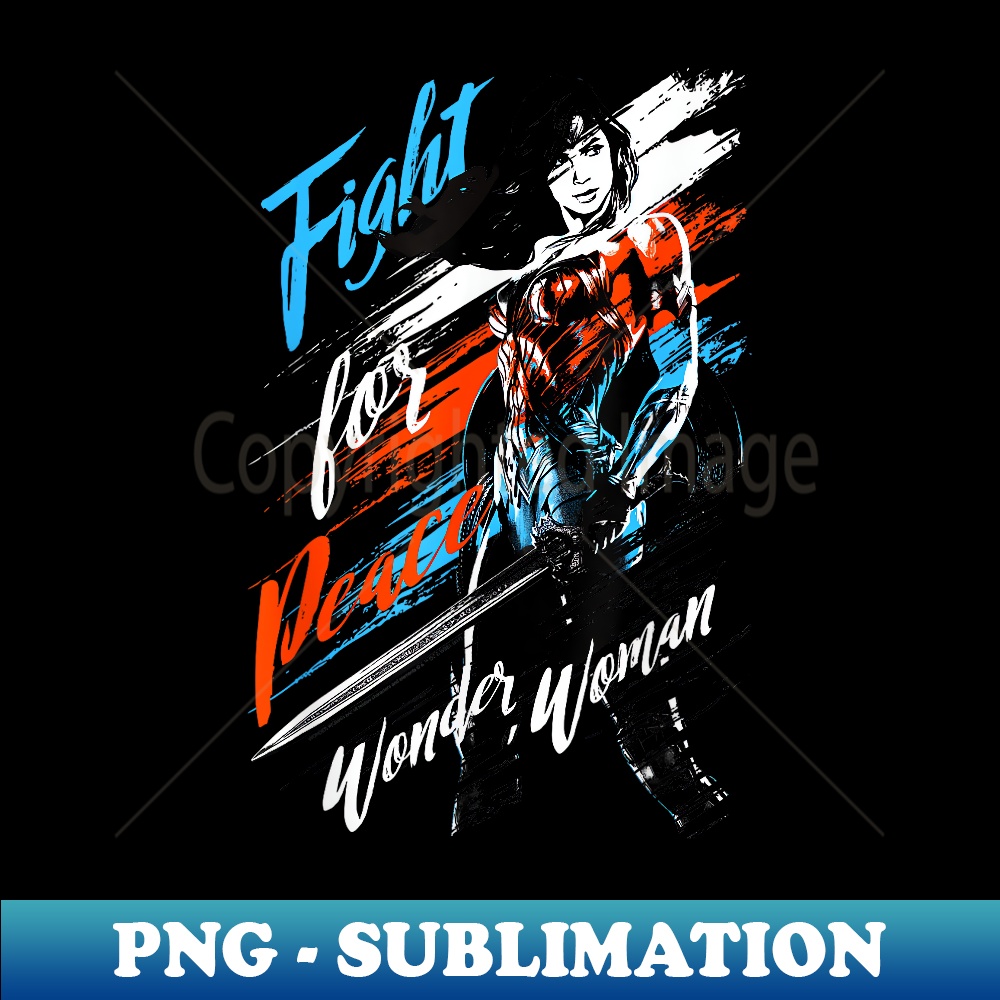 Wonder Woman Movie Fight for Peace - High-Resolution PNG Sub | Inspire ...