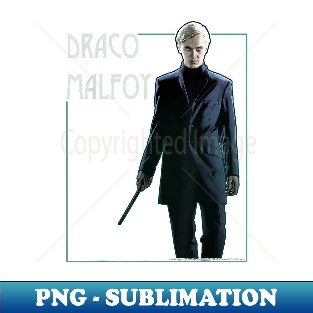 Harry Potter Draco Malfoy Simple Framed Portrait - PNG Trans | Inspire ...