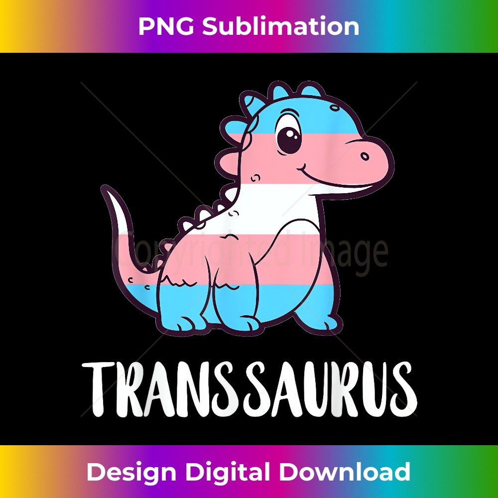 Cute Baby Dino Transsexual Transgender Flag Transgender - So - Inspire ...