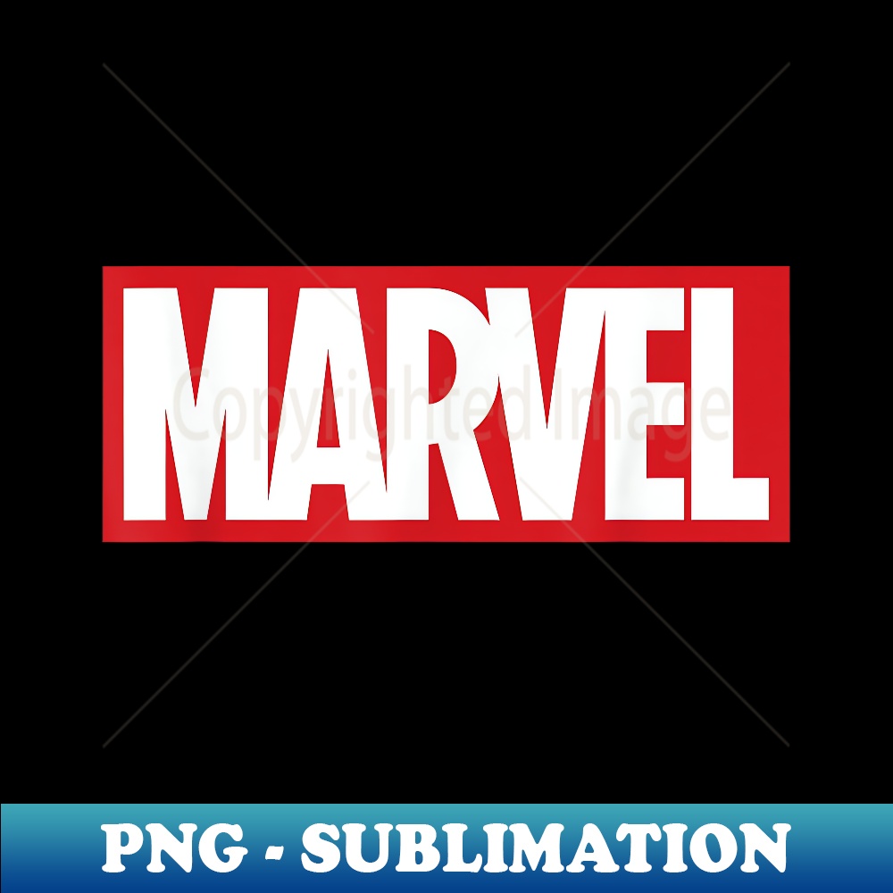 Marvel Comics Retro Classic Bold Title Red Logo - PNG Transp | Inspire ...