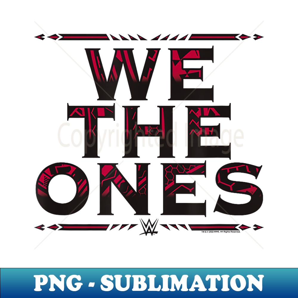WWE The Bloodline We The Ones Classy Red Bold Logo - Instant | Inspire ...