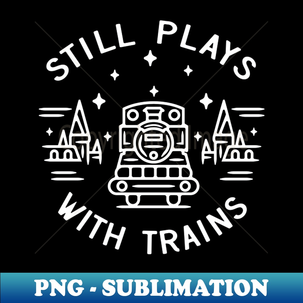 Model Train Locomotive Model Maker Gift - Instant Sublimatio | Inspire ...