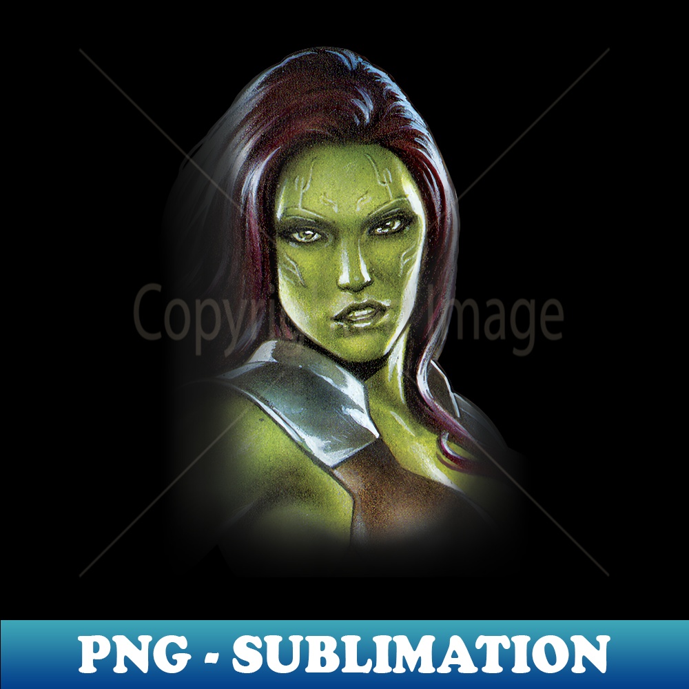 Marvel Guardians of the Galaxy Gamora Face Closeup - Digital | Inspire ...
