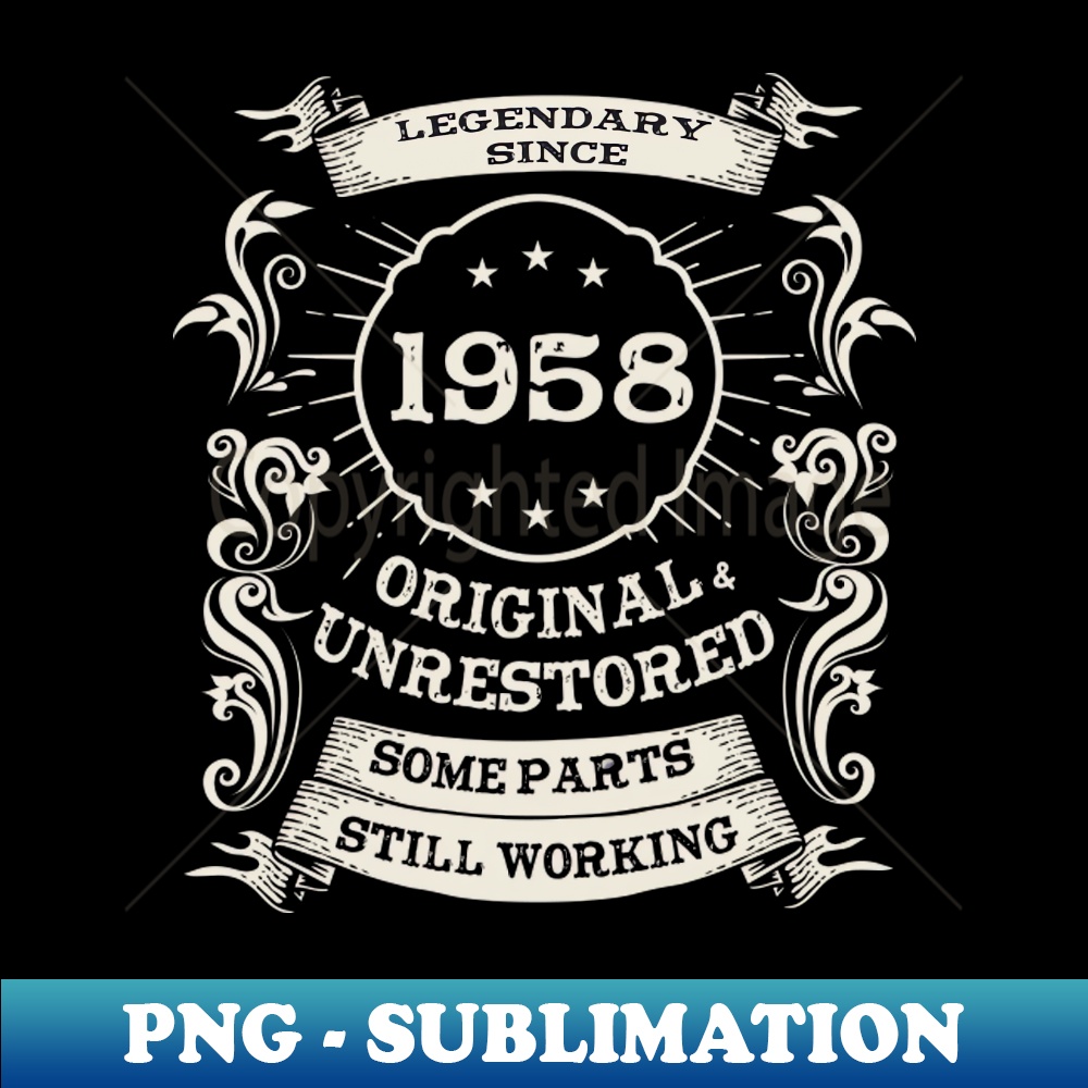 Legendary Since 1958 - Special Edition Sublimation PNG File | Inspire ...