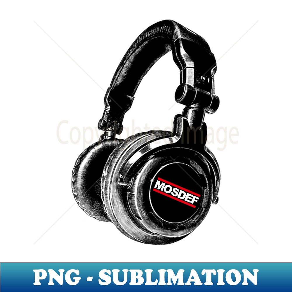 Mos Def Headphones - PNG Sublimation Digital Download - Enha | Inspire ...