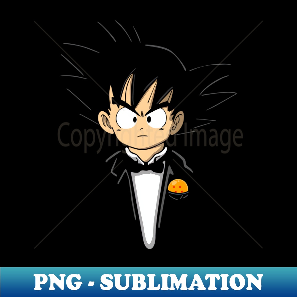 The Kid Saiyan - PNG Transparent Sublimation Design - Unlock | Inspire ...