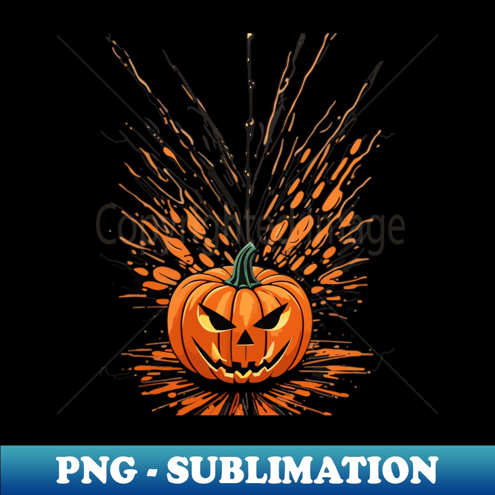 scary pumpkin smash - Digital Sublimation Download File - Br | Inspire ...