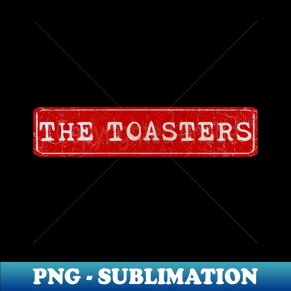vintage retro plate The Toasters - PNG Transparent Sublimati | Inspire ...