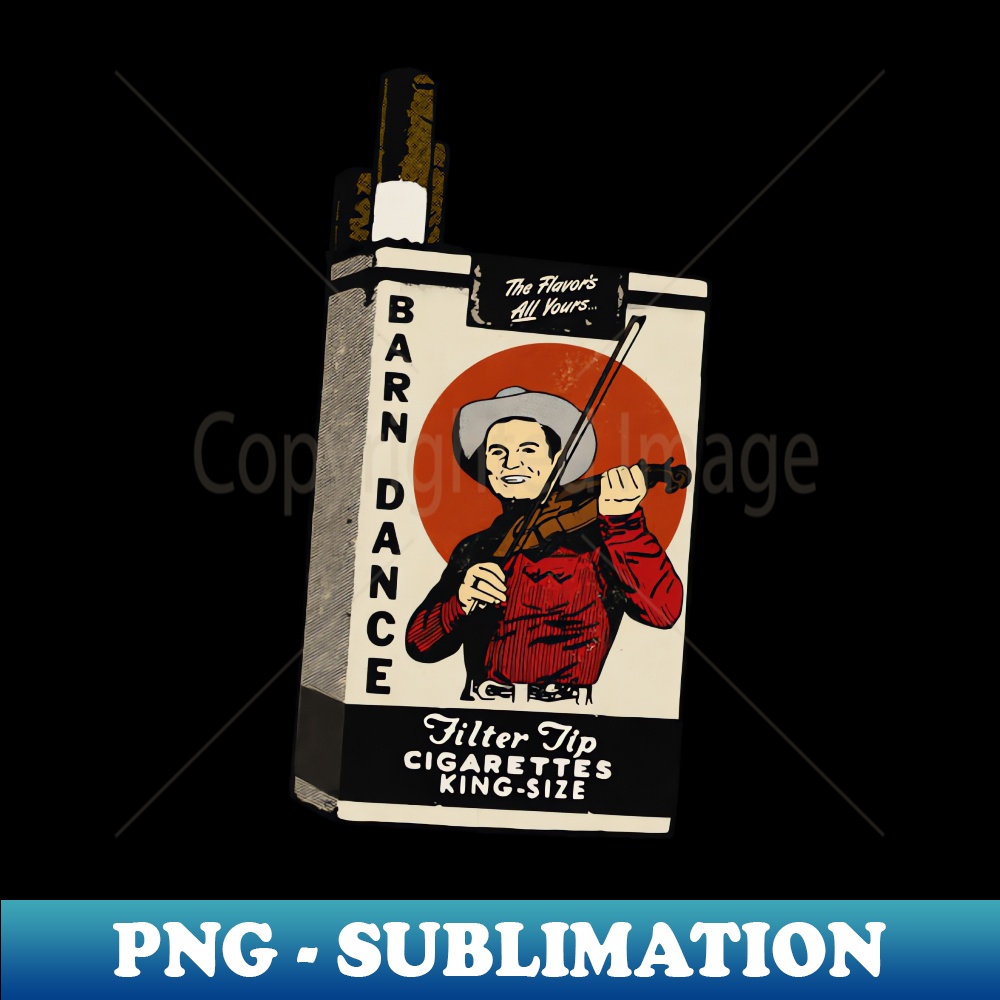 Vintage Barn Dance Fiddle Cigarettes - Decorative Sublimatio | Inspire ...