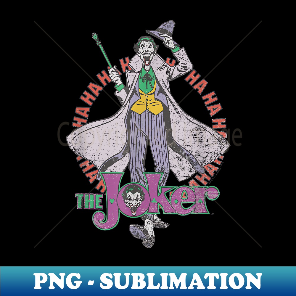 Batman the Joker Maniacal T - High-Quality PNG Sublimation D | Inspire ...