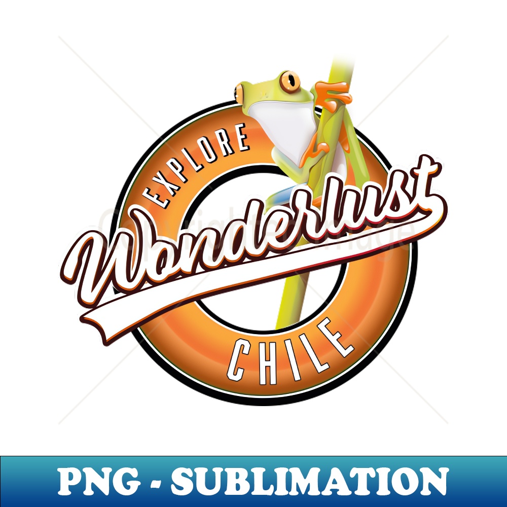 Explore Chile wonderlust logo - Retro PNG Sublimation Digita - Inspire ...