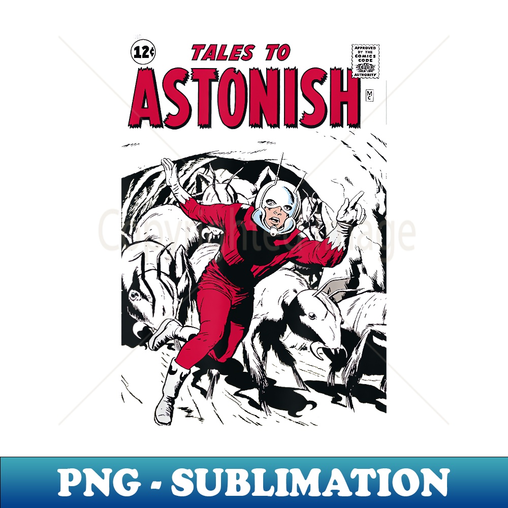 Marvel Ant-Man Classic Retro Tonal Comic Cover - High-Resolu | Inspire ...
