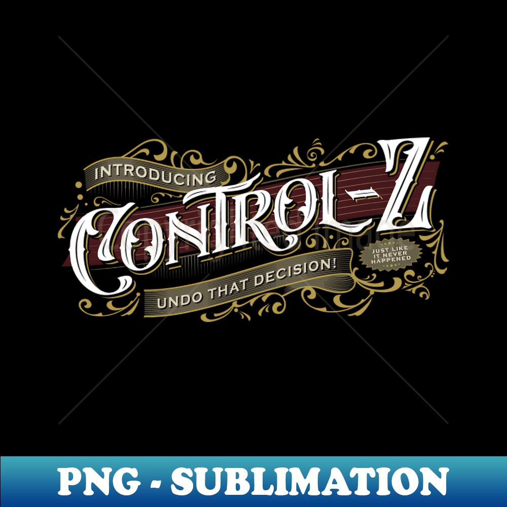 Introducing Control-Z - PNG Transparent Sublimation File - U - Inspire Uplift