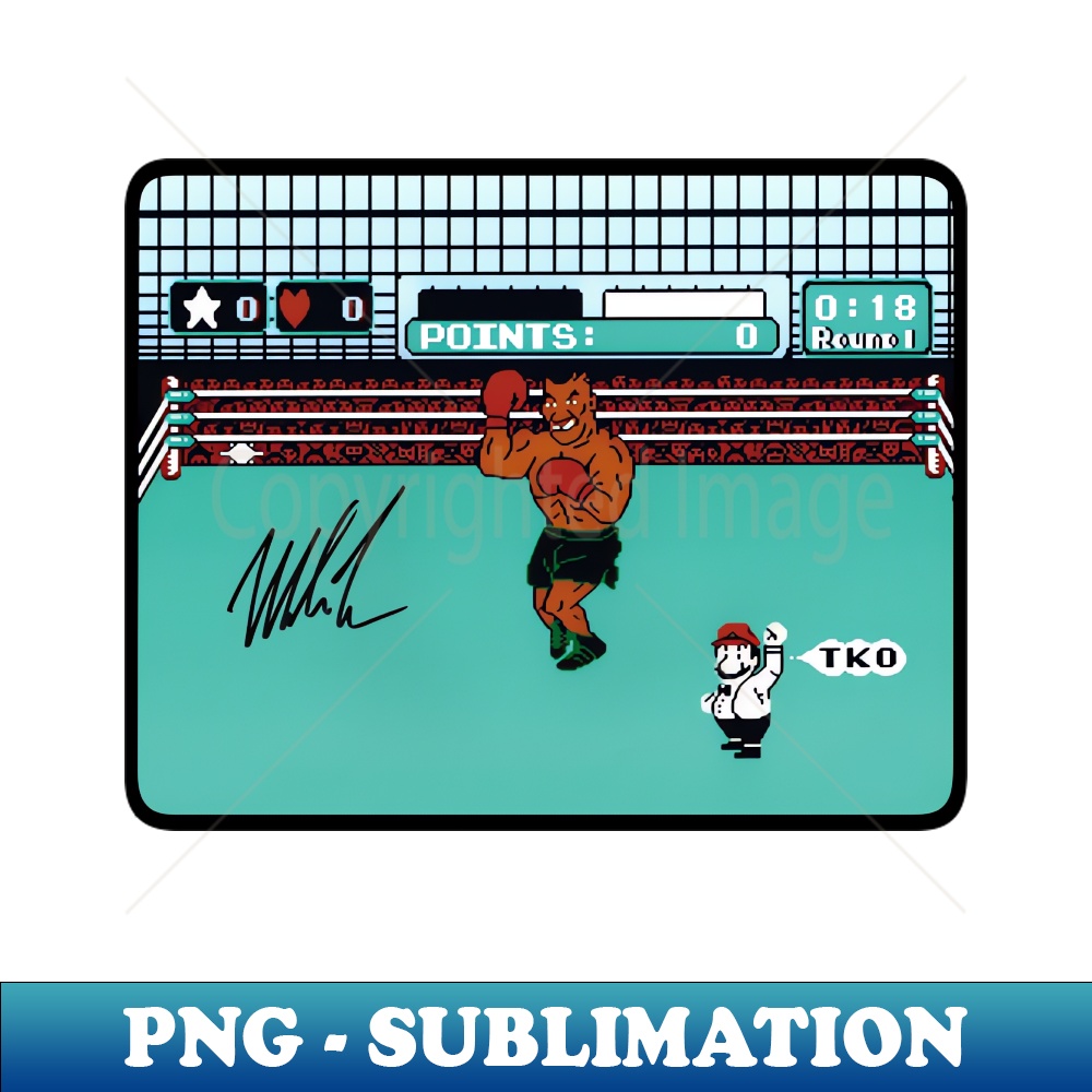 Mike Tyson Punch out Fan Art Signature screen - Elegant Subl | Inspire ...