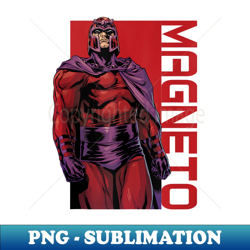 Marvel Magneto Portrait Vertical Logo - High-Resolution PNG | Inspire ...