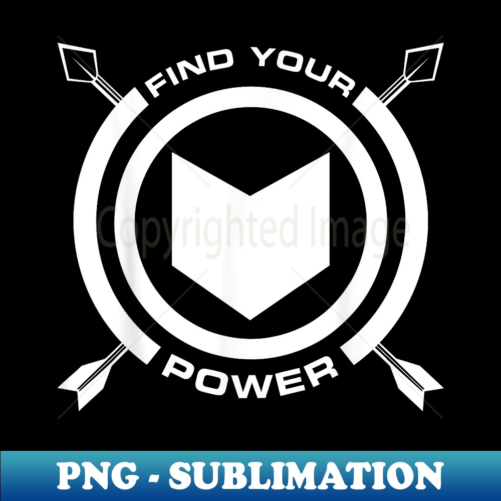 Marvel Hawkeye Find Your Power Simple Logo - Modern Sublimat | Inspire ...