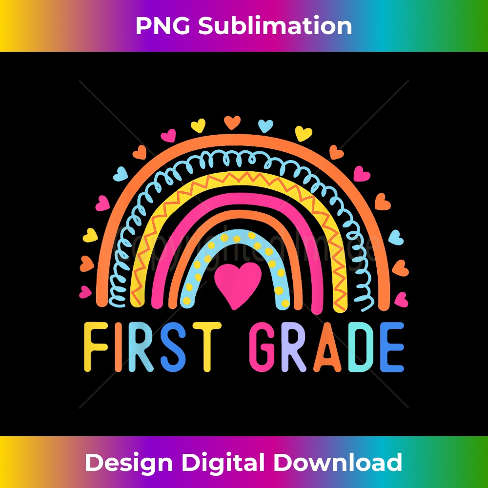 First Grade Rainbow Girls Boys Teacher Team 1st Grade Squad - Inspire ...