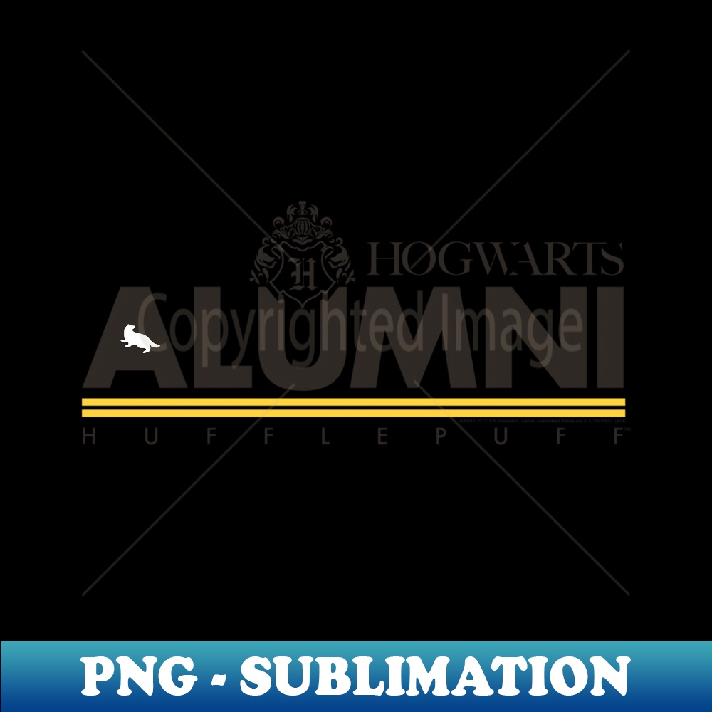 Harry Potter Hufflepuff Alumni - Elegant Sublimation PNG Dow | Inspire ...