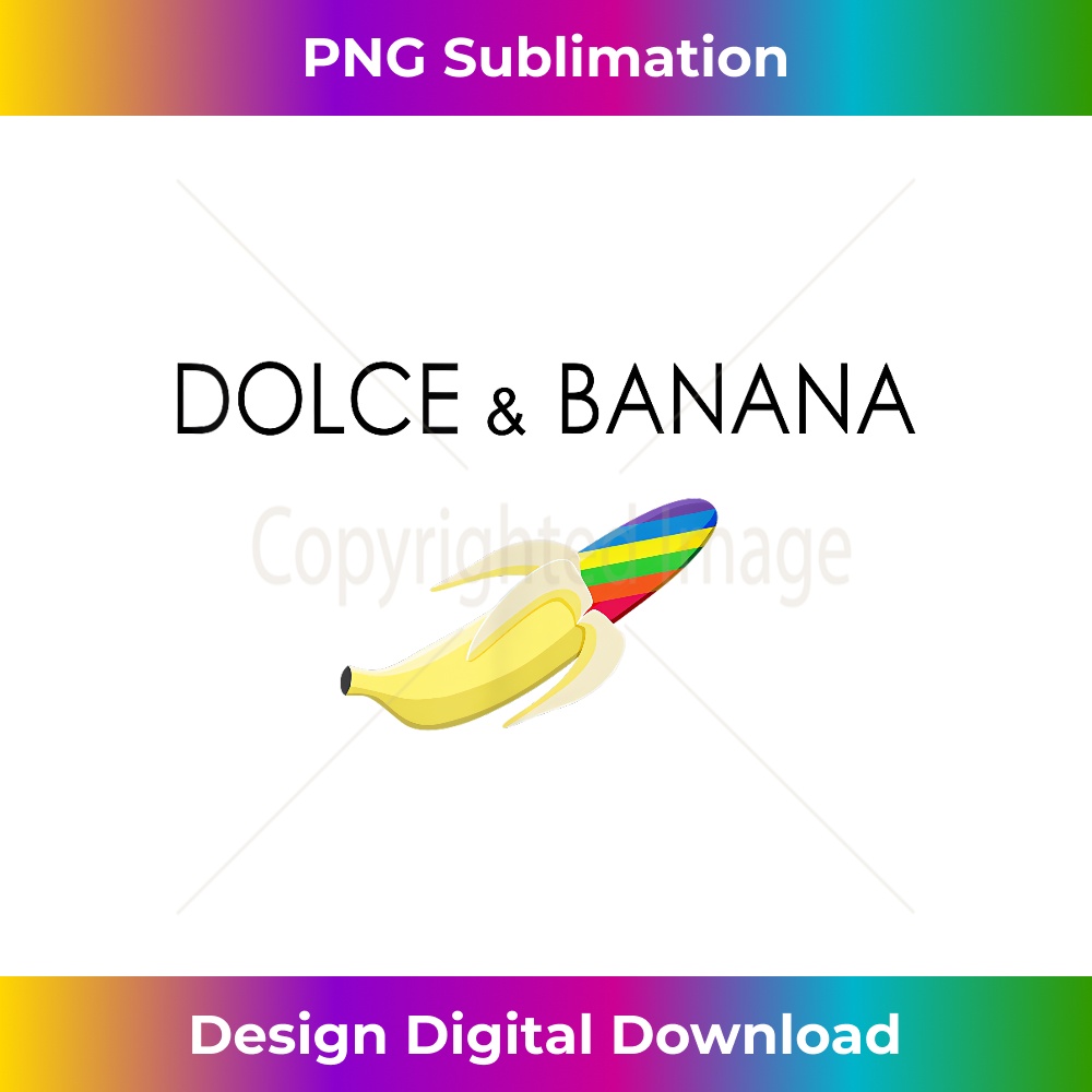 Dolce And LGBTQ Banana Funny Pride Graphic Cute Rainbow - Ch | Inspire ...