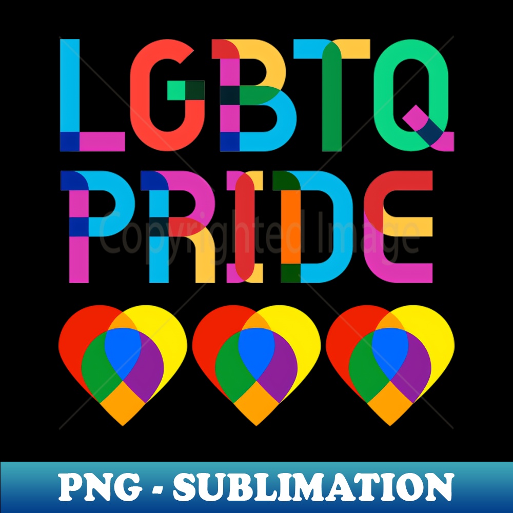 LGBTQ Pride Month - PNG Transparent Sublimation File - Perfe | Inspire ...